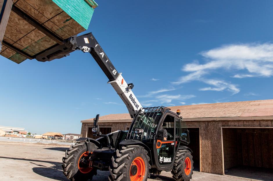 Telehandlers and Their Uses: Hay Moving Equipment and More - Bobcat of ...