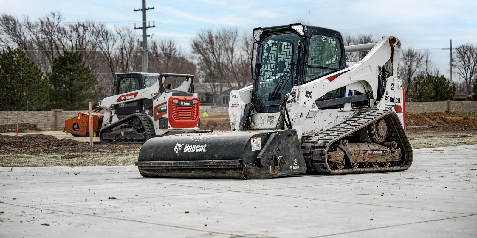 How to Use a Bobcat Loader for DIY Concrete Projects - Bobcat of Huntsville